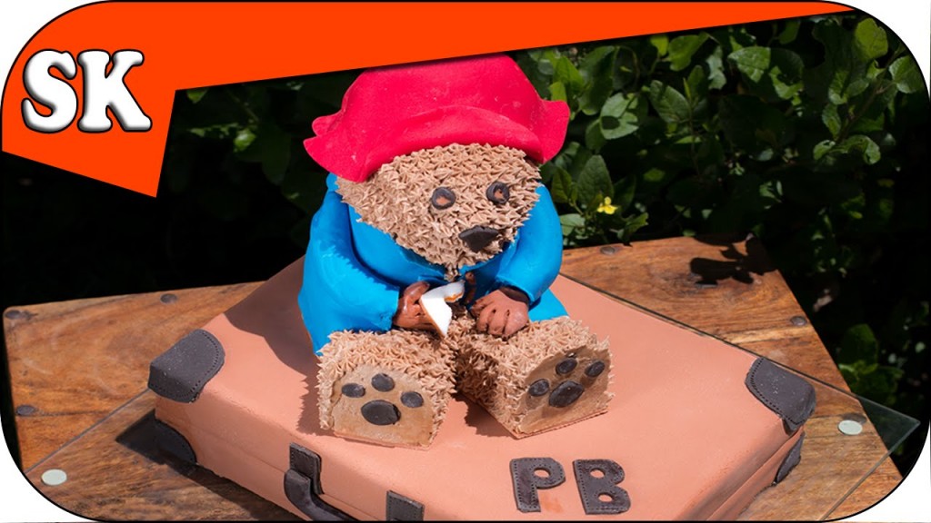 PADDINGTON BEAR CAKE – Part 1 Suitcase. - Steve's Kitchen