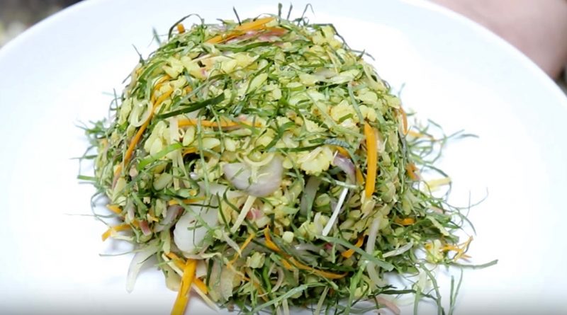 How to make a Nasi Ulam - Steve's Kitchen