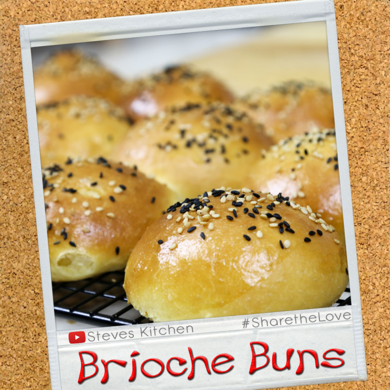 HOW TO MAKE BRIOCHE SLIDER ROLLS - Steve's Kitchen