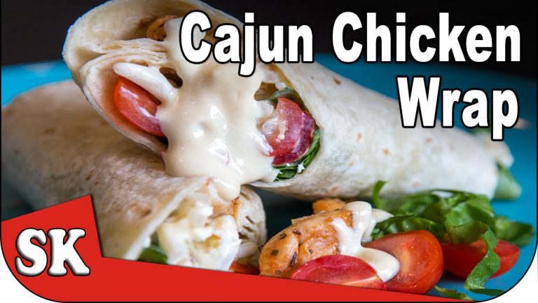CAJUN CHICKEN WRAP – Student Meals - Steve's Kitchen