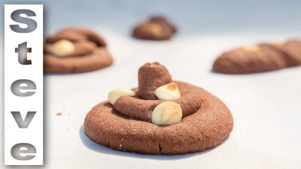 POOP COOKIES – No.2 Most Disgusting Halloween Recipes - Steve's Kitchen