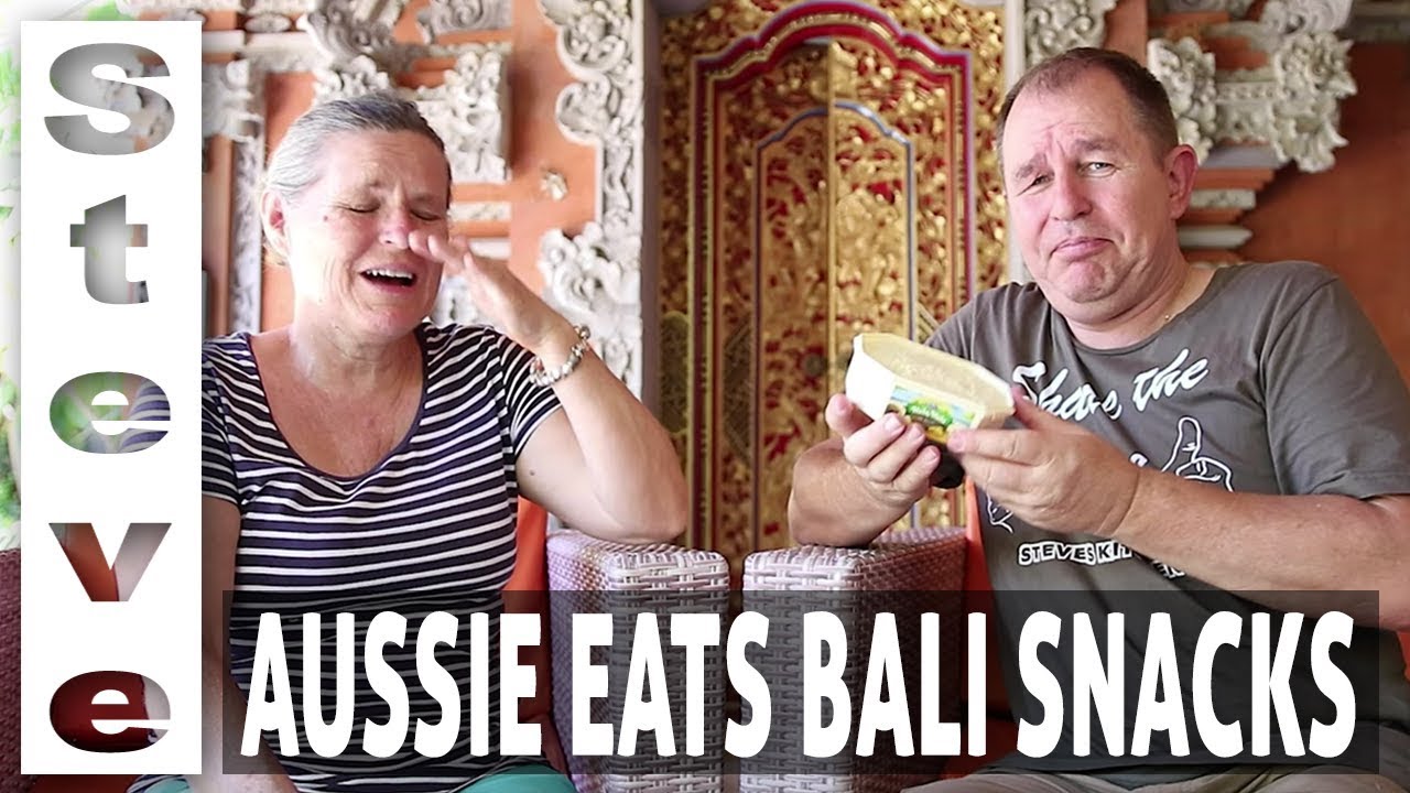 AUSTRALIANS TRY INDONESIAN SNACKS - Steve's Kitchen